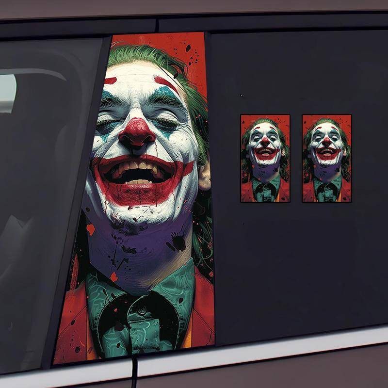 Joker Car Pillar Sticker - ModKar.com